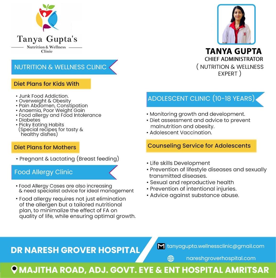 Dr Naresh Grover Hospital.